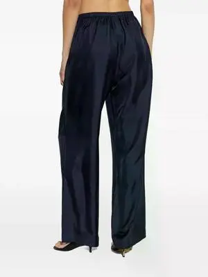 RÓHE Silk Trousers - Blue