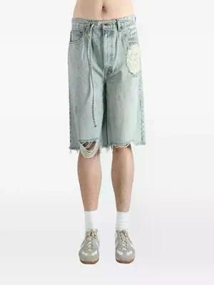 PALY Distressed Denim Shorts