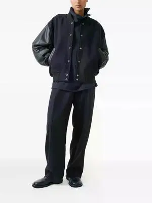 Studio Nicholson Pleated Wide-leg Trousers