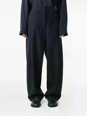 Studio Nicholson Pleated Wide-leg Trousers