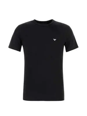 Emporio Armani Logo T-shirt - Black