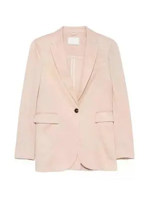 CIRCOLO 1901 Notched Pocket Blazer - Neutrals