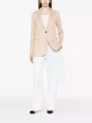 CIRCOLO 1901 Notched Pocket Blazer - Neutrals
