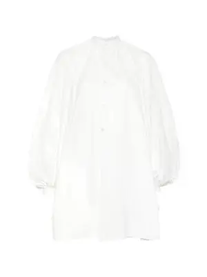 MARRAKSHI LIFE Balloon Sleeve Dress - White