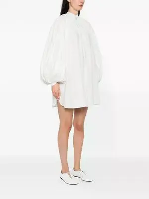 MARRAKSHI LIFE Balloon Sleeve Dress - White