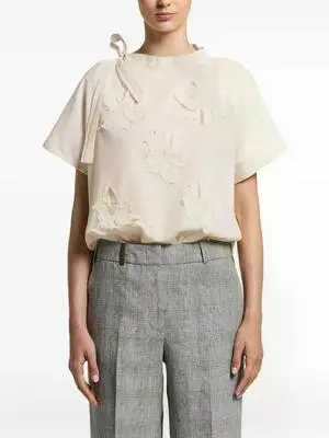 Peserico Applique Blouses