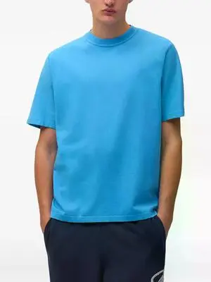 ARTE ANTWERP Print-detail Short-sleeve T-shirt - Blue