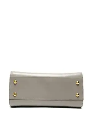 Saint Laurent 2000s Cabas Leather Tote Bag