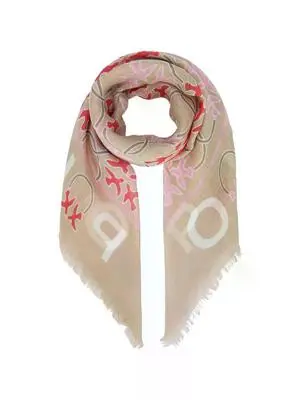 Pinko Fringed Scarf - Neutrals