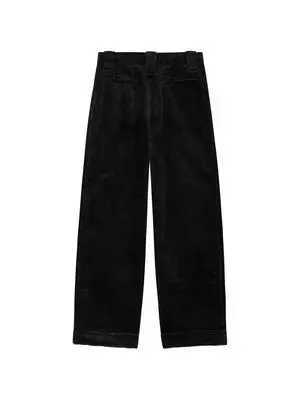 GANNI Pleated Corduroy Trousers