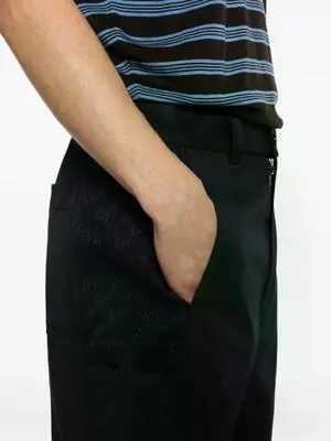 Gucci Logo-button Shorts