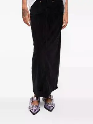 GANNI Corduroy Maxi Skirt
