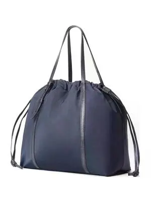 Mz Wallace Waverly Drawstring Bucket Bag - Blue