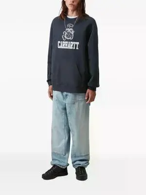 Carhartt Work In Progress Graphic Print Sweatshirt - Blue