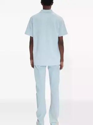 A.p.c. Cotton Polo Shirt - Blue