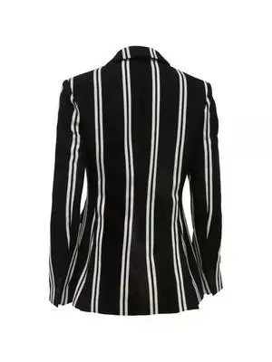 Maje Striped Single-breasted Jacket