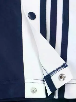 Adidas Side Stripe Popper Trousers - Blue
