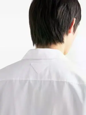 Prada Short-sleeved Cotton Shirt