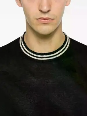 YES LONDON Ribbed-trim Sweater