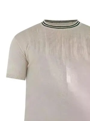 YES LONDON Ribbed-trim Sweater