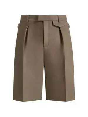 Manière De Voir Tailored Twill Bermuda Shorts