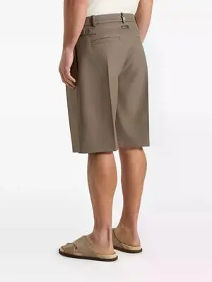 Manière De Voir Tailored Twill Bermuda Shorts