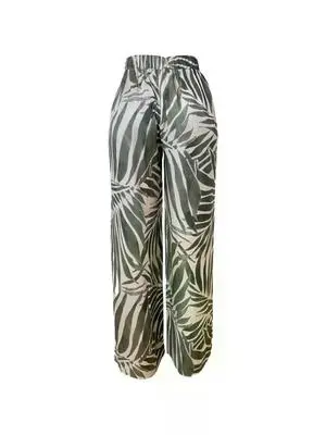 PENNYBLACK Leaf-printed Trousers