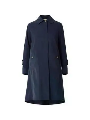 Peuterey Buttoned Trench Coat - Blue