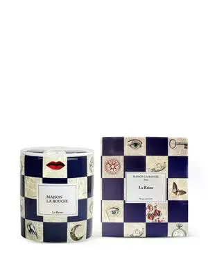 MAISON LA BOUGIE Checkered Motif Candle