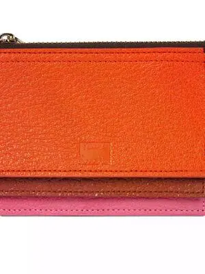 Paul Smith Concertina Zip-top Cardholder - Orange