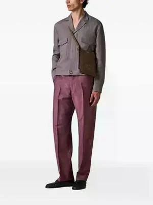 Paul Smith Patch-pocket Graphic Print Jacket - Grey