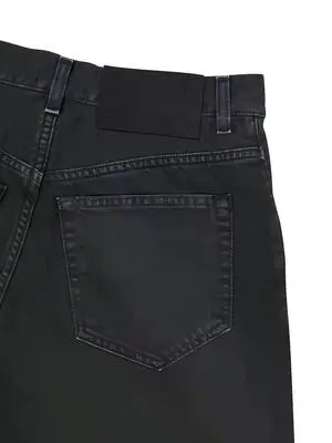 HAIKURE Belt-loop Jeans With Carbon Patch Pockets