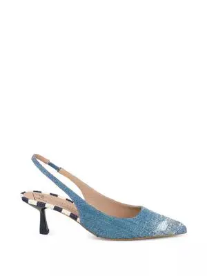Roberto Festa Slingback Pumps - Blue