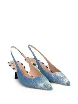 Roberto Festa Slingback Pumps - Blue