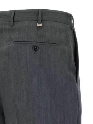 PT TORINO Dandy Straight Trousers - Grey