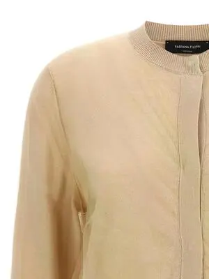 Fabiana Filippi Tulle Cardigan