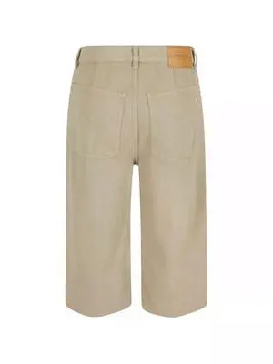 DONDUP Pocket Cotton Shorts - Neutrals