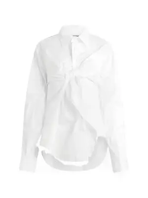 Ottolinger Knot-front Asymmetrical Shirt