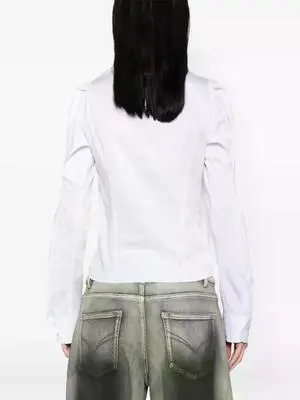 Ottolinger Knot-front Asymmetrical Shirt