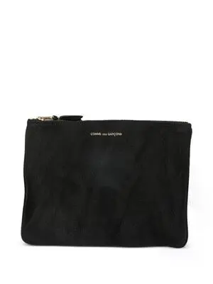 Comme Des Garçons Comme Des Garçons Zip Leather Wallet Black
