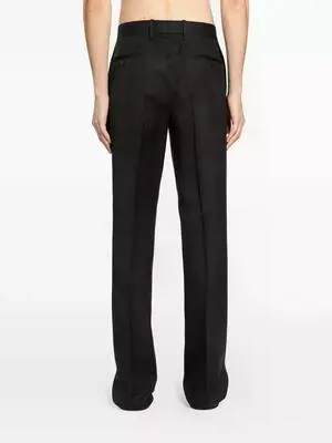 LARDINI Pressed-crease Trousers