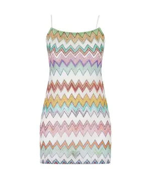 Missoni Metallic Crocheted-knit Mini Cover-up - Multi