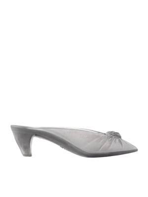 Chloé Ruched Tpu Mules - Gray