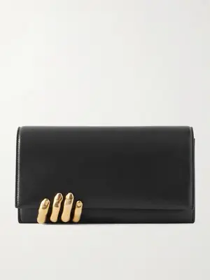 Khaite Gold Tone Clutches