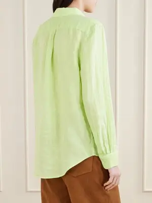 Polo Ralph Lauren Logo-embroidered Linen Shirt