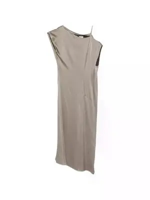 ALYSI Asymmetrical Strap Dress