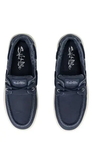 SALT LIFE The Mariner Boat Shoe - Navy