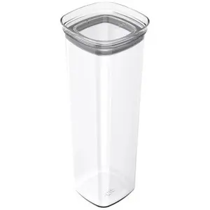OU Airtight Stackable Food Storage Container With Leak Proof Lid - Clear