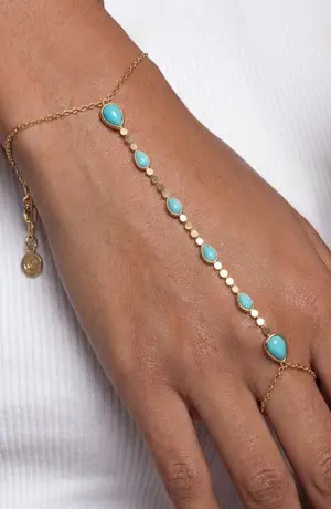 Ettika Faux Hand Chain