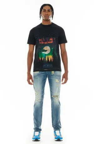 CULT OF INDIVIDUALITY Aliens Oversize Graphic T-shirt